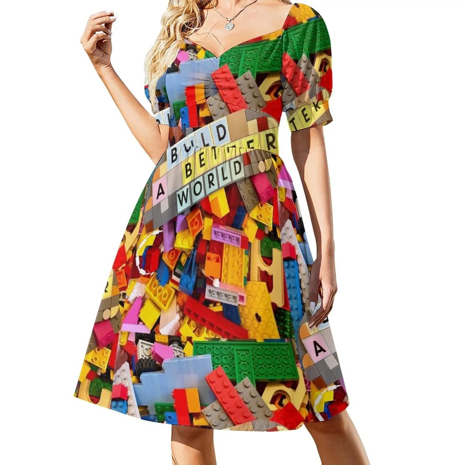 Build a better world Sleeveless Dress dresses for official occasions ...