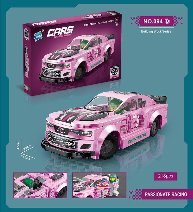 Build your own Racing Car Series - Speed Sports Vehicle Technical Model ...