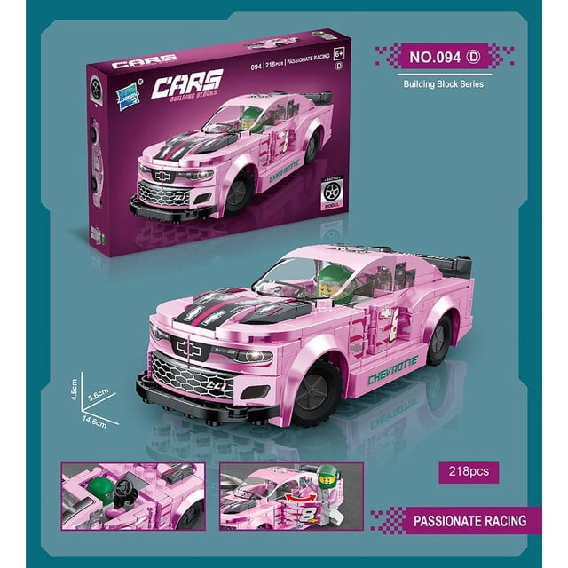Build your own Racing Car Series - Speed Sports Vehicle Technical Model ...
