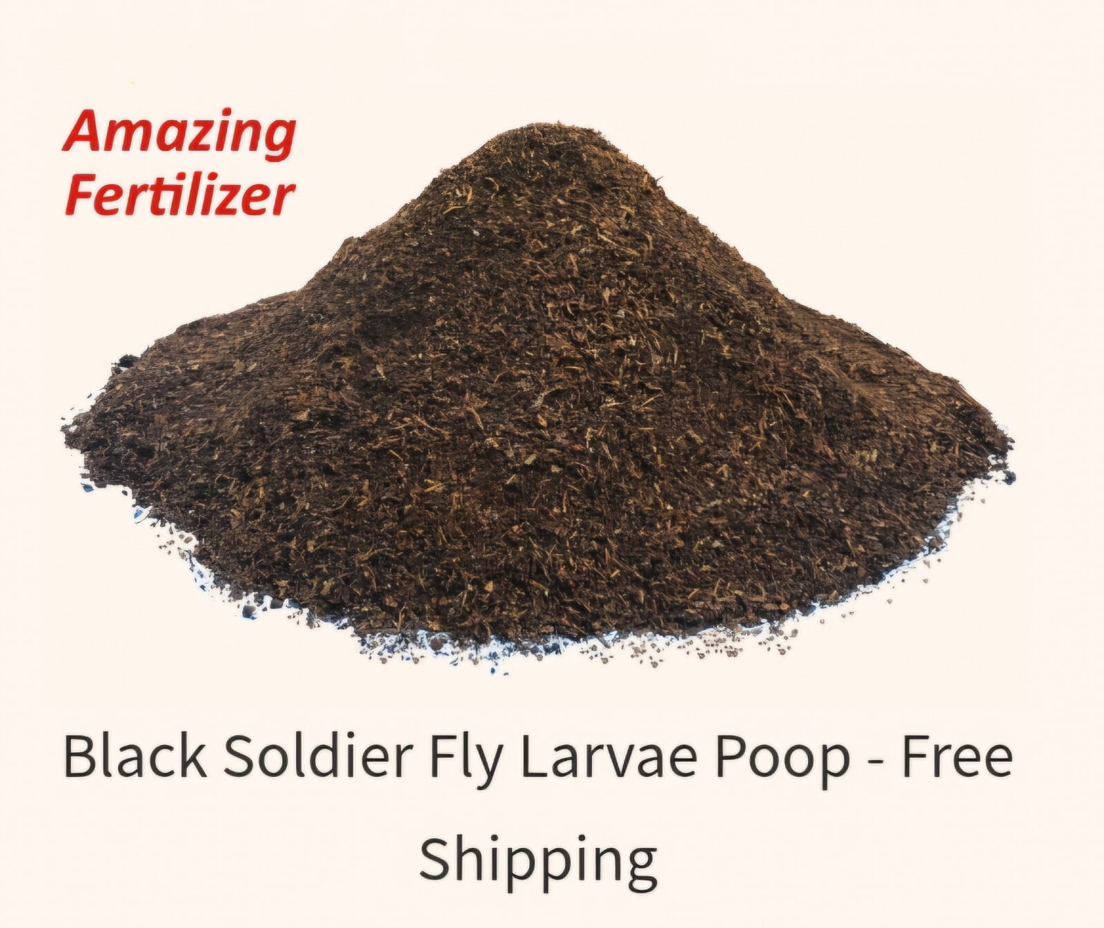 BuildASoil Insect Frass • 5 Lbs • Black Soldier Fly Larvae Frass Soil ...