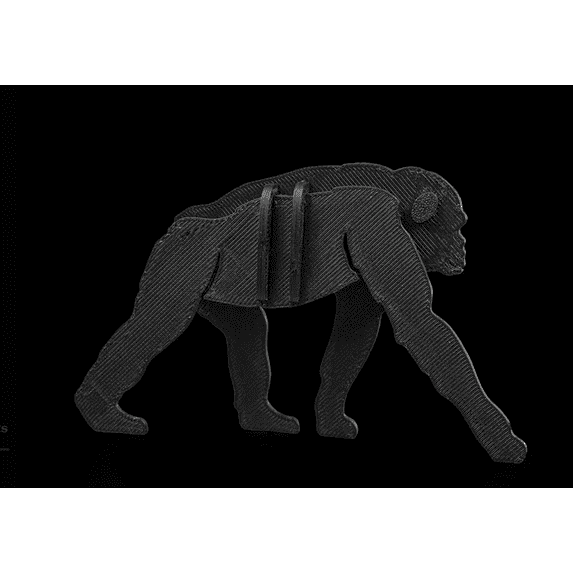 BuildInk Gorilla Kit Card – 3D Printed Sculpting Kit – DIY Animal ...