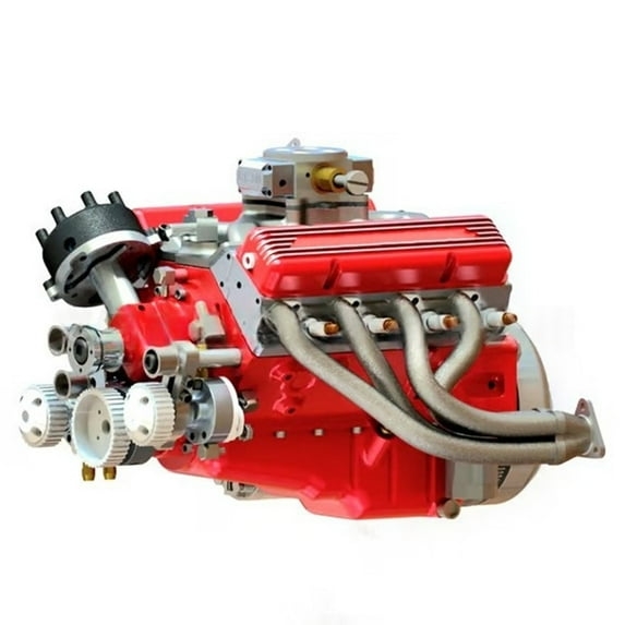 Buildable For Cison V8 Engine Model Kit for STEM Projects Featuring ...