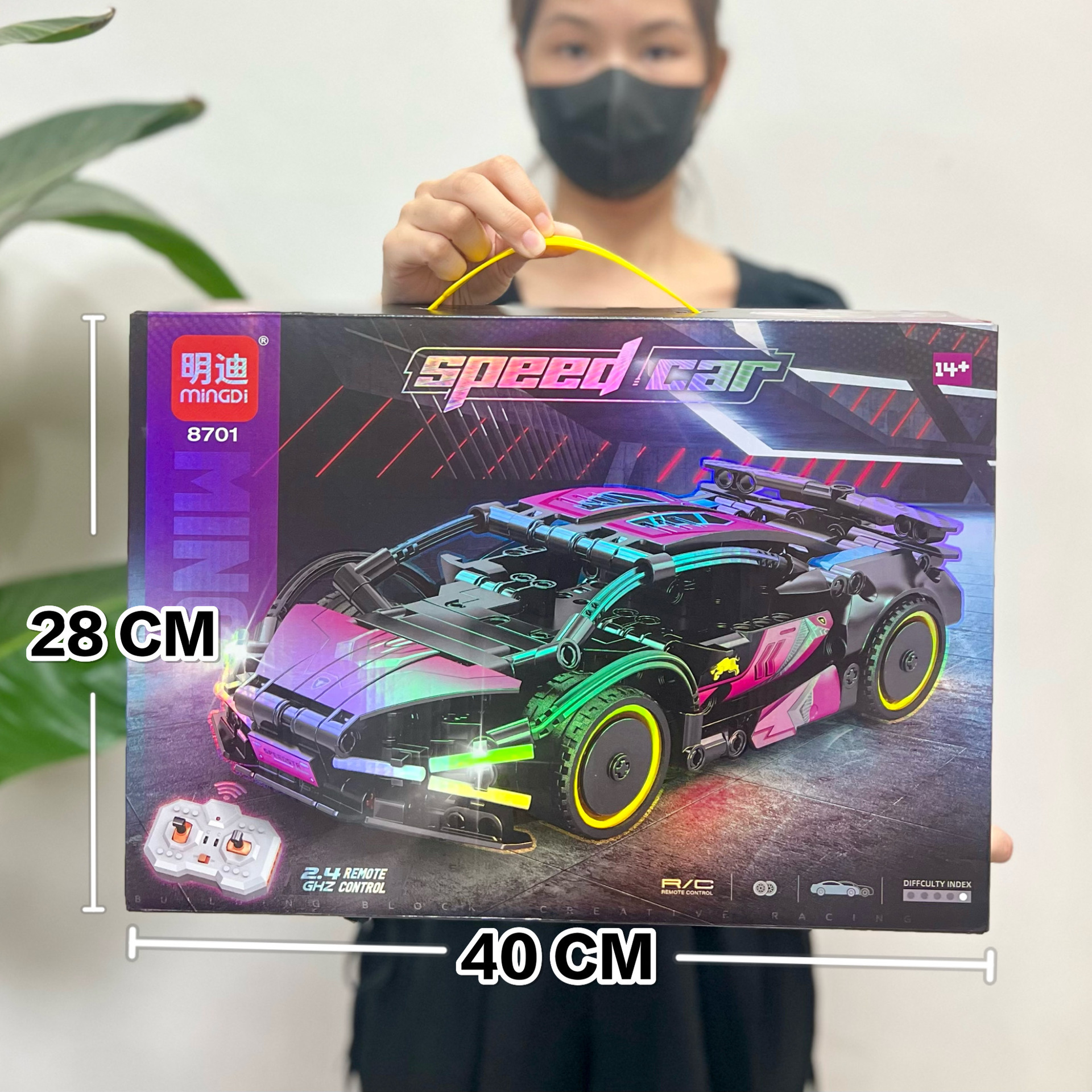 Buildable Remote Control Power Racer Blocks Set For Boys Gift ...