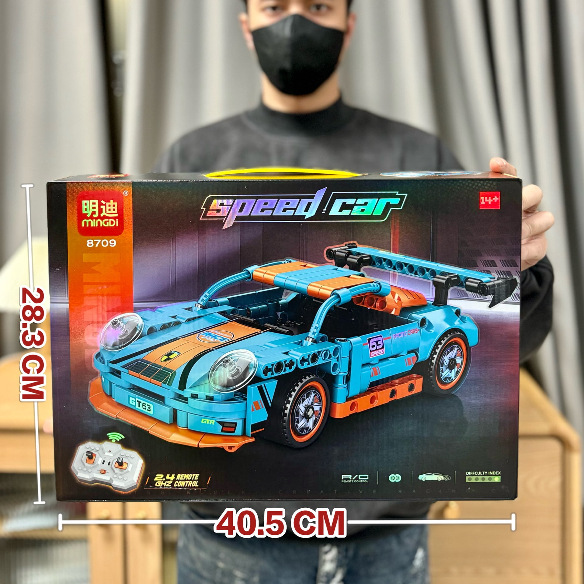 Buildable Remote Control Power Racer Blocks Set For Boys Gift ...
