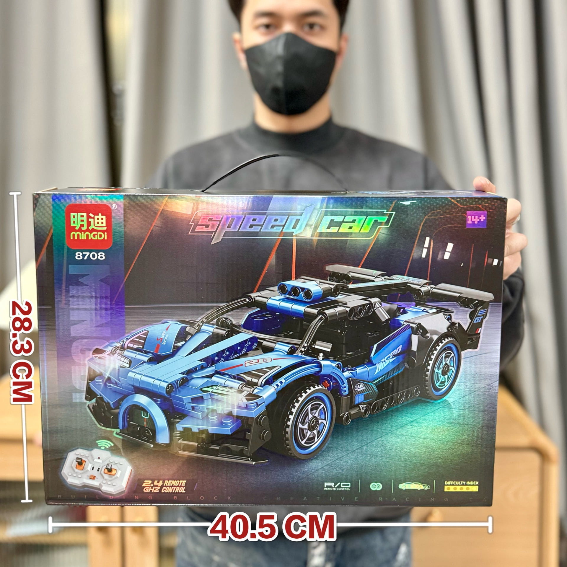 Buildable Remote Control Power Racer Blocks Set For Boys Gift ...
