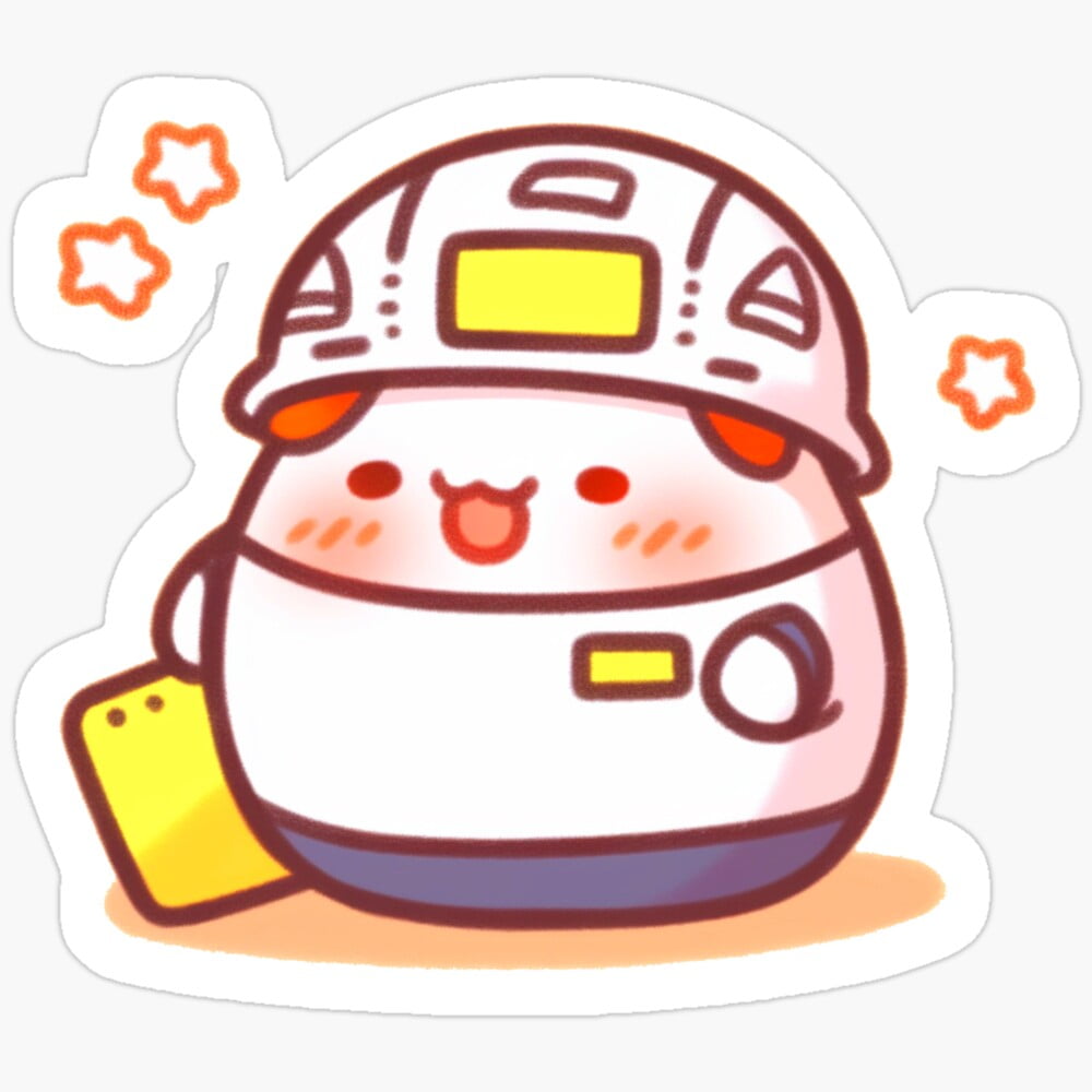 Builder Dan Sticker Phone Decal Water Bottle Stickers Car Decals ...