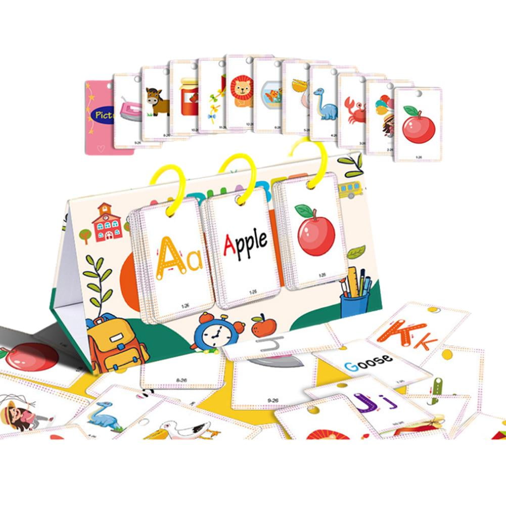 Builder Games Cards Learn to Read,Pocket Tent Flash Cards Kit with 129 ...