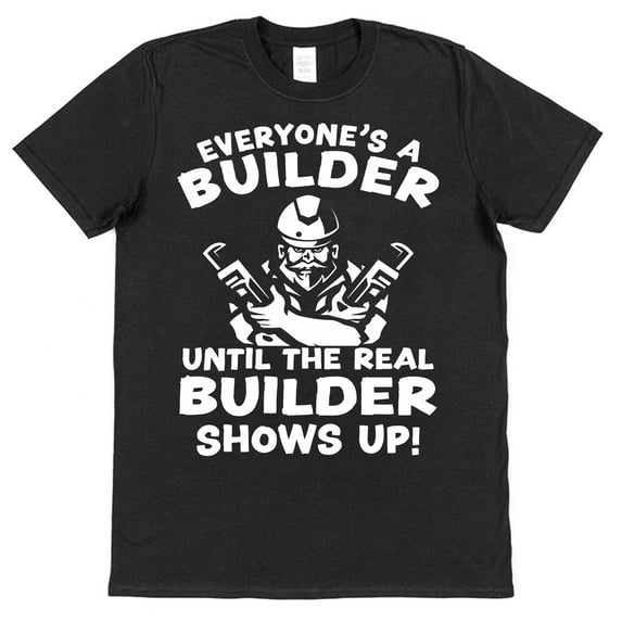Builder Pride Work Gear Graphic Tee for Construction Workers and ...
