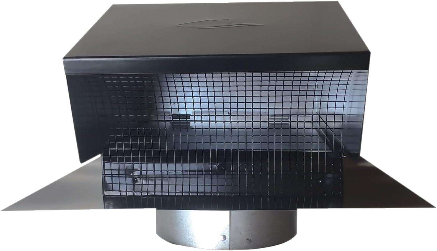 Builder's Best 012633 Galvanized Steel Roof Vent Cap with Damper ...