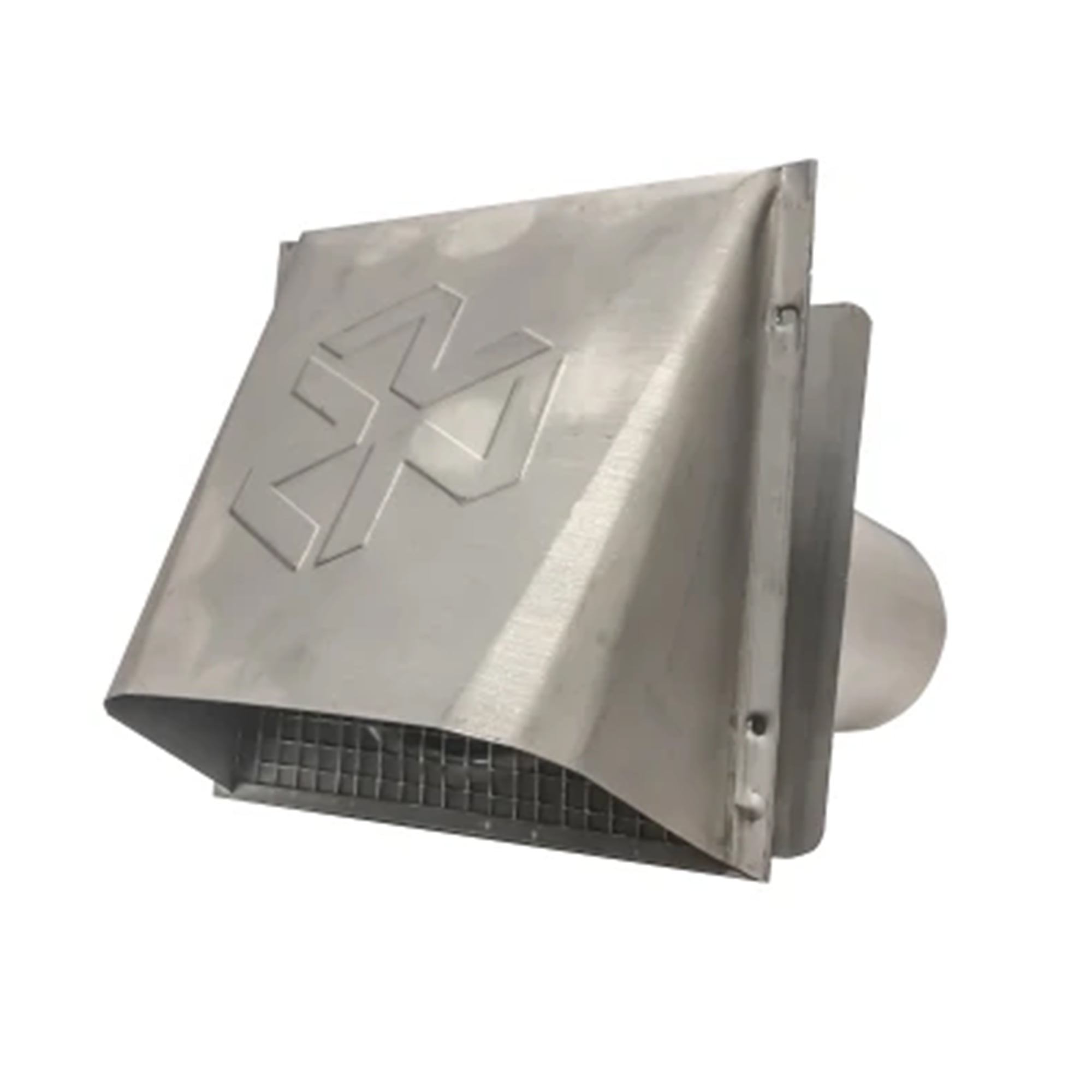 Builder’s Best 4" Galvanized Steel Dryer Vent Hood with Flapper, P ...