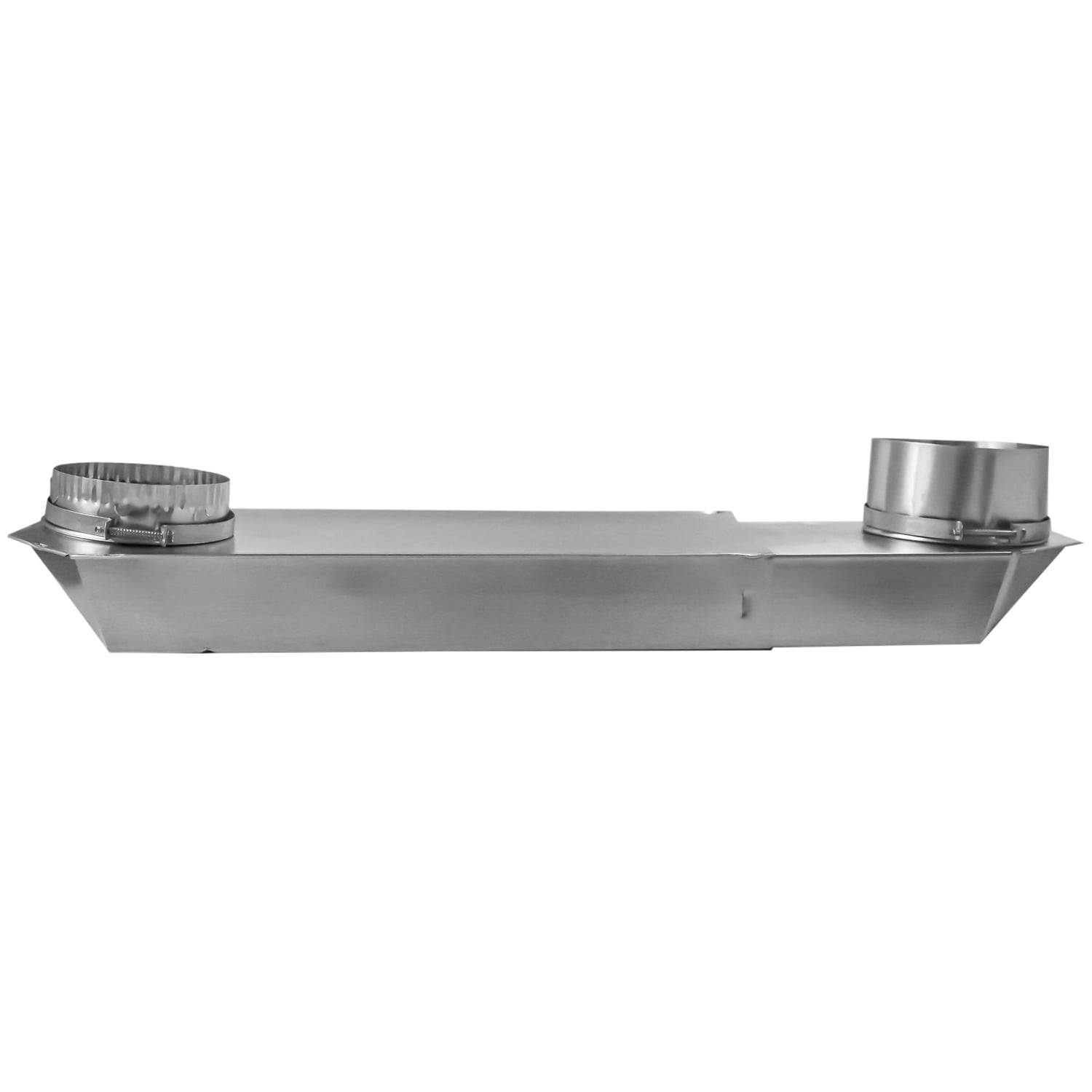 Builder's Best Saf-T-Duct Zero Periscope, 0"-18" Steel Rigid Dryer Vent ...