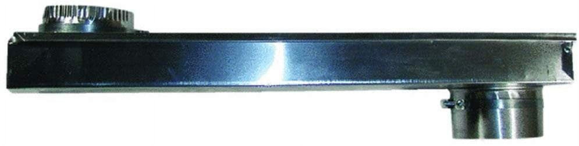 Builder's Best Silver Aluminum 18" L Adjustable Periscope Vent Duct ...