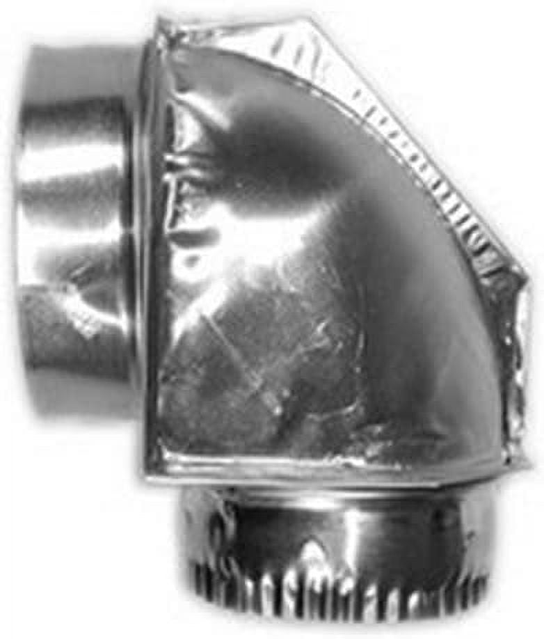 Builders Best 010161 4" 90 Aluminum Close Elbow - Walmart.com