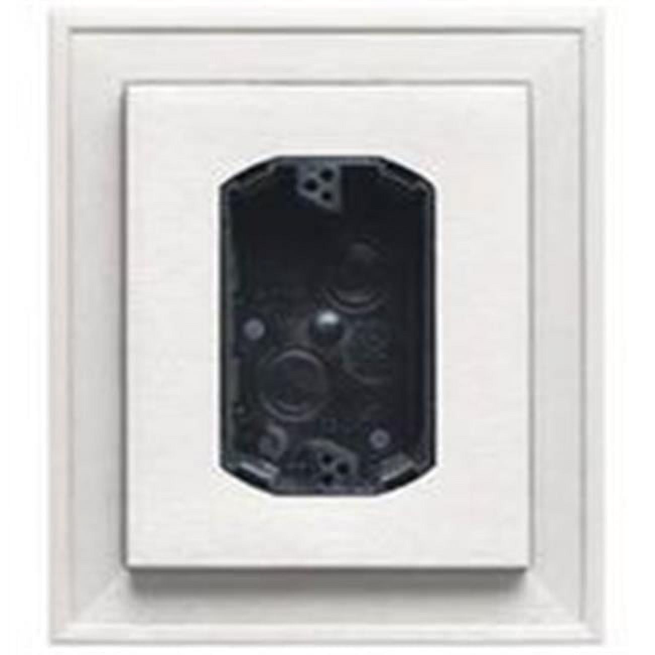 Builders Edge 130010010001 Electrical Mount Mounting Block, Arctic ...