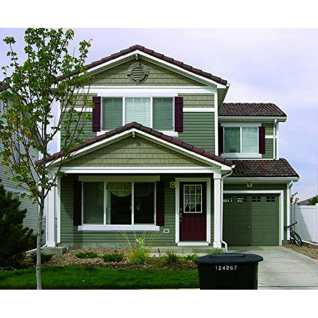 Builders Edge 14 in. W x 51 in. H Builders Edge, Standard Four Board ...