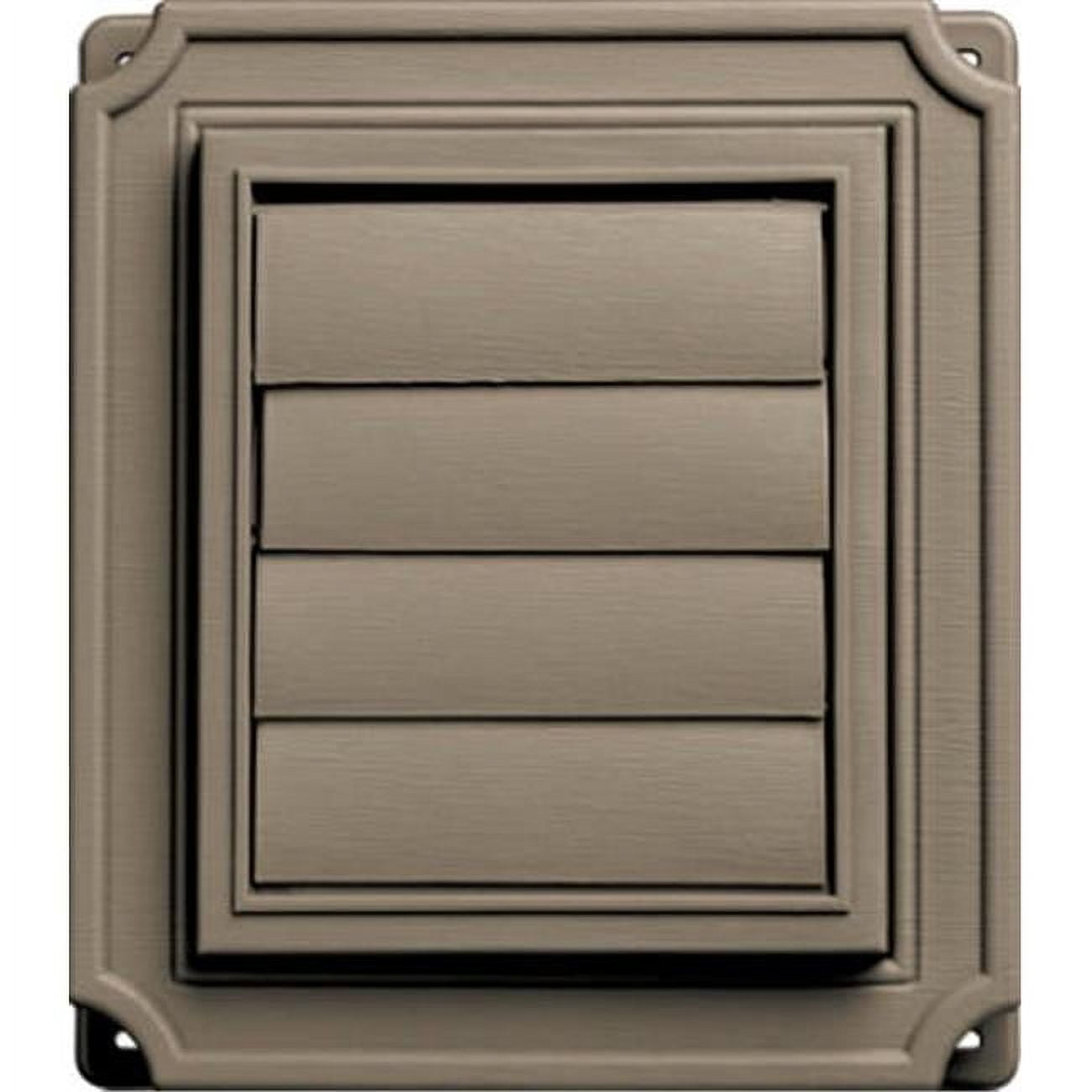 Builders Edge 140037079095 Scalloped Exhaust Vent, Clay - Quantity 1 ...