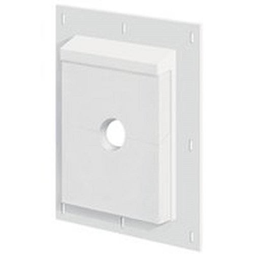 BUILDERS EDGE 3SMR68TW Mounting Block, 11-1/2 in L, 9-1/16 in W, Fiber ...