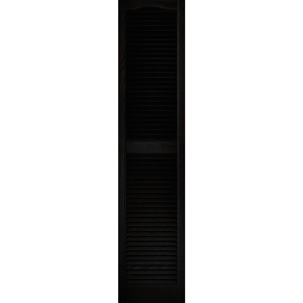 Builders Edge Vinyl Open Louvered Shutter - Pack of 12 - Walmart.com