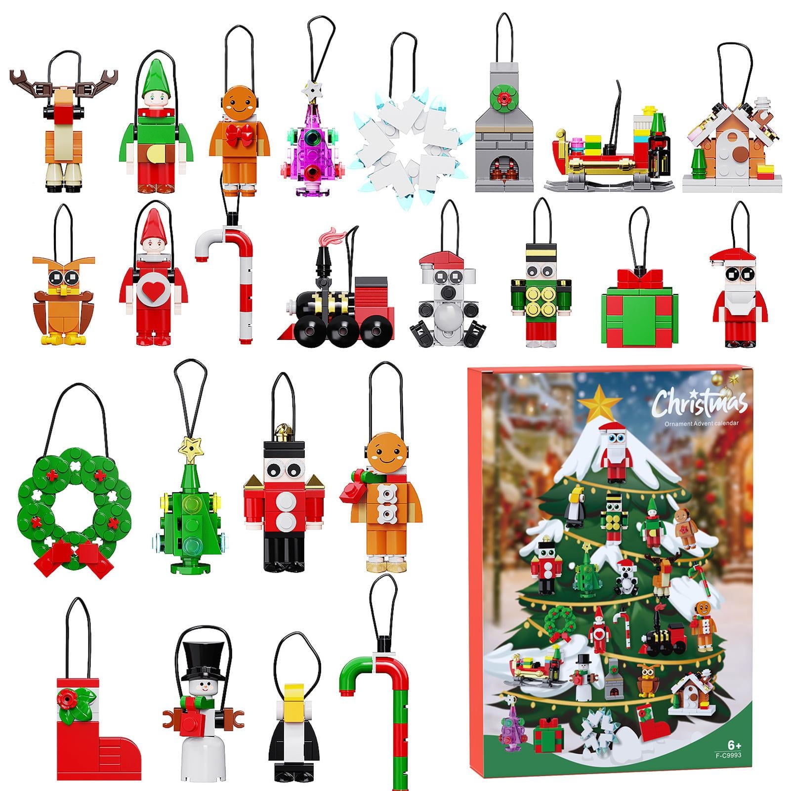Building Block Advent Calendar | Multipurpose Kids Advent Calendar Building Blocks Building ...