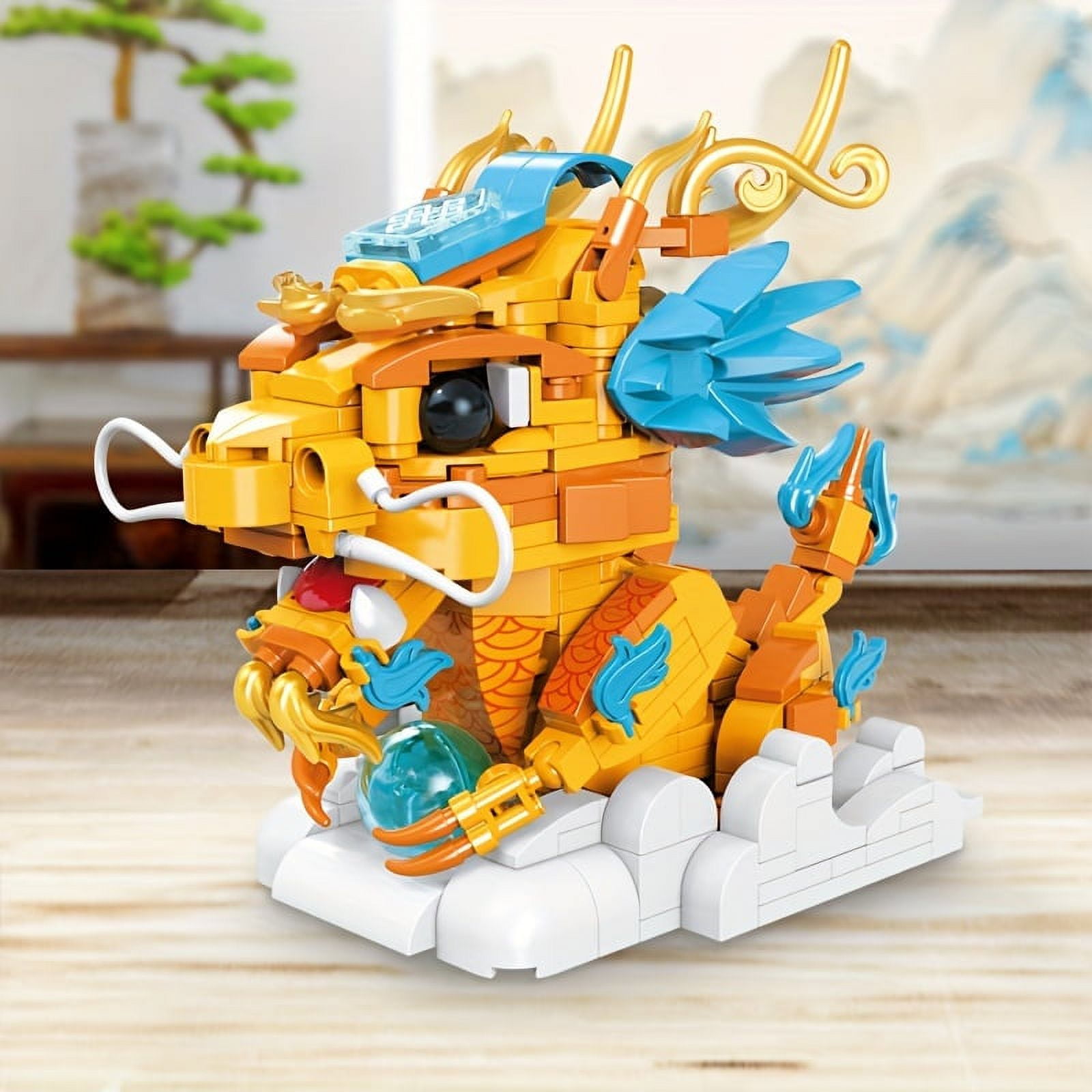 Building Block Assembly Toys, Chinese Spring Festival Year Of The ...