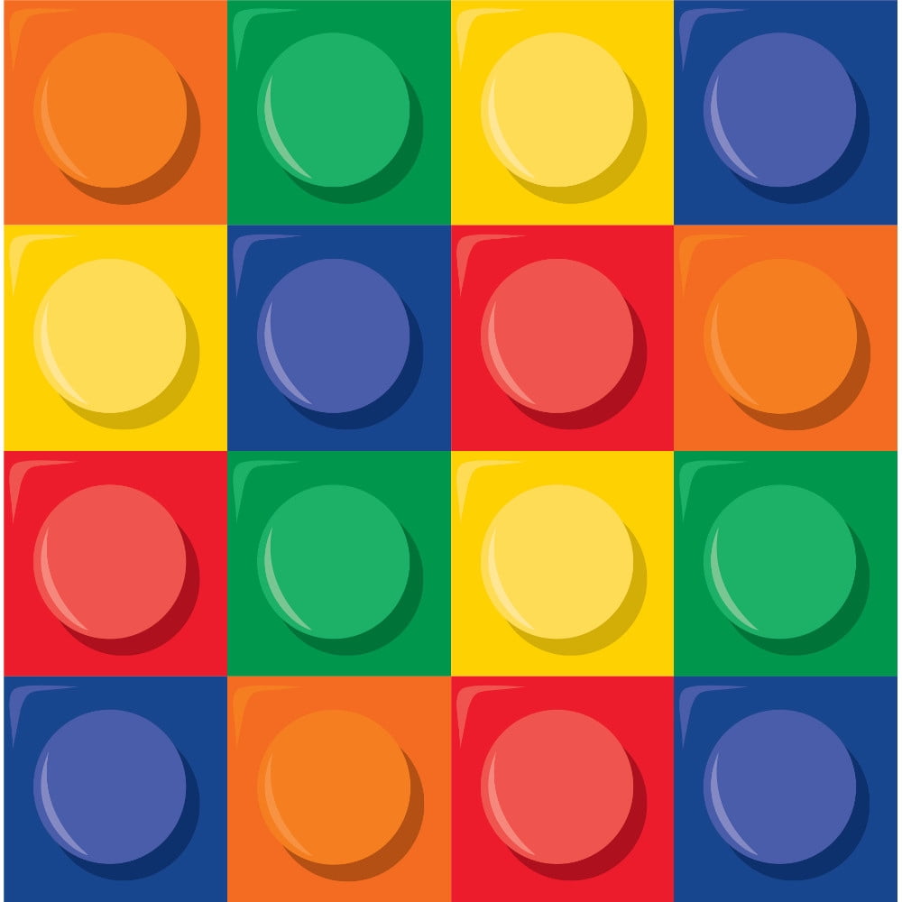 Building Block Party Paper Lunch Napkins 16 Count for 8 Guests ...