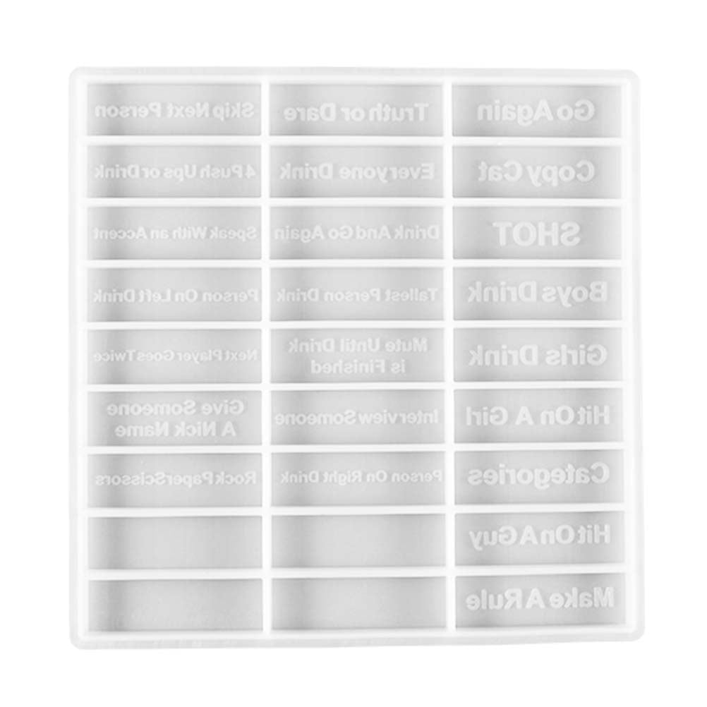 Building Block Sign Mold Truth or Dare DIY Material Board Games to ...