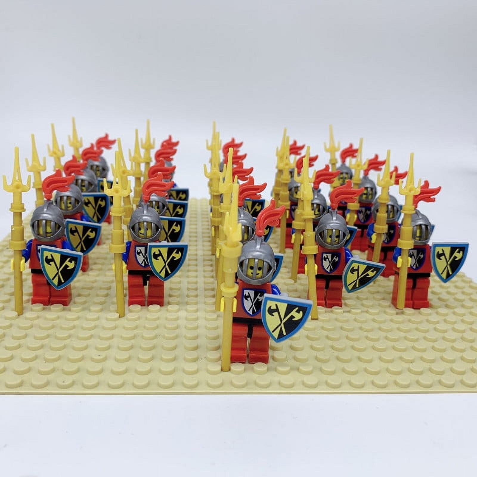 Building Block Soldier Minifigure, Knight Soldier Action Figure Army 2 ...