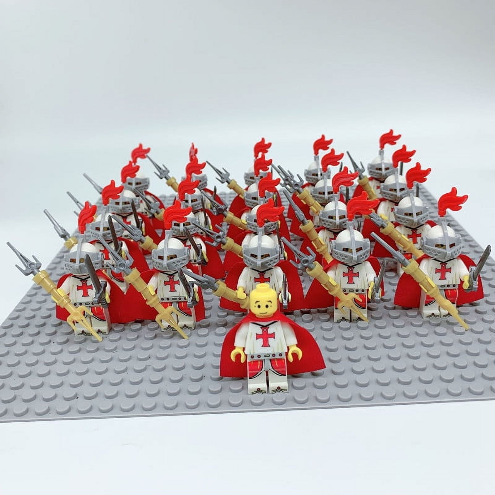 Building Block Soldier Minifigure, Knight Soldier Action Figure Army 2 ...