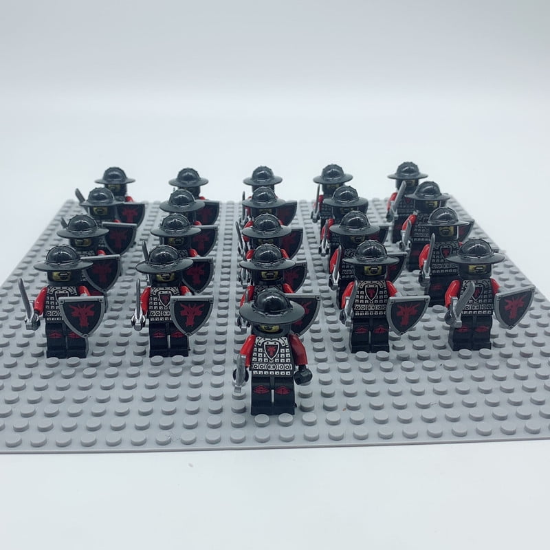 Building Block Soldier Minifigure, Knight Soldier Action Figure Army 2 ...