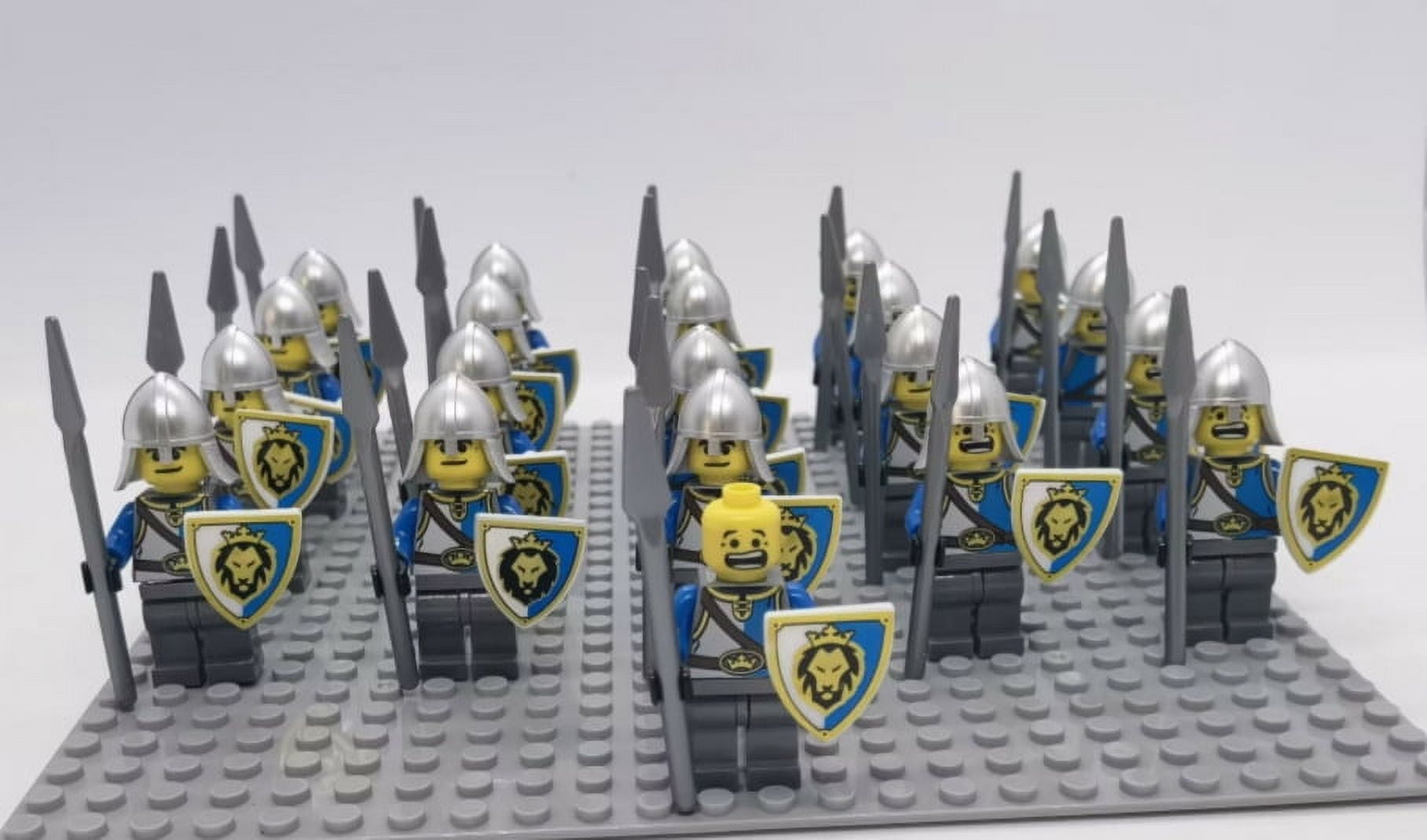 Building Block Soldier Minifigure, Knight Soldier Action Figure Army 2 ...