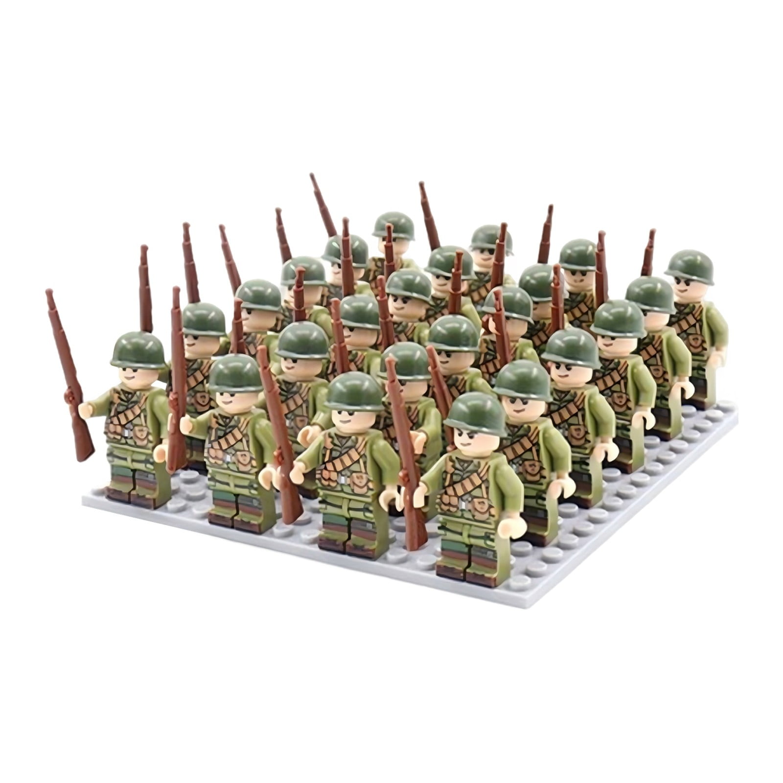 Building Block Soldier Minifigure, Modern Soldier Action Figure Army 2 ...
