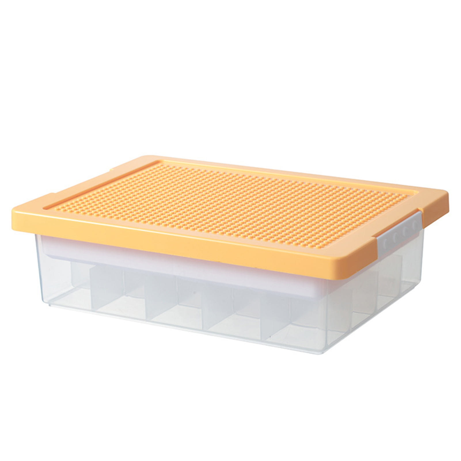 Building Block Storage Box with Removable Cover Multi Compartments ...