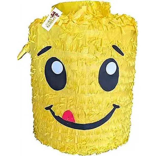 Building Block Themed Party Pinata Pinata 14" Yellow Color Brick Party ...