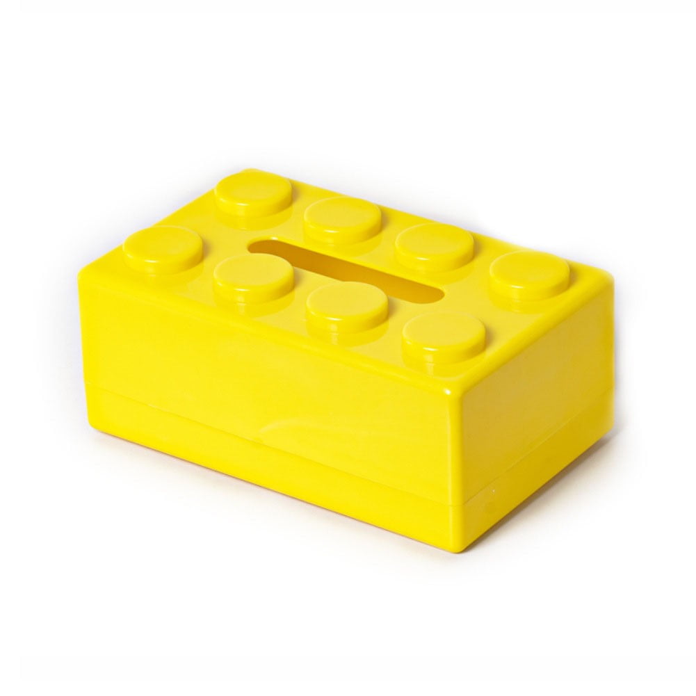 Building Block Tissue Box Wall-Mounted Bathroom Storage Container ...