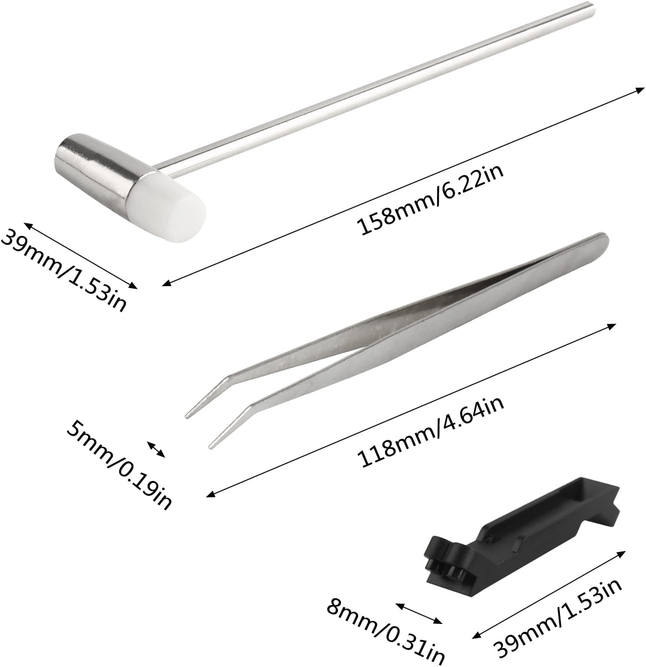 Building Block Tool Kit Multi-Use Separator Tools,1 Mallet 1 Blocks ...