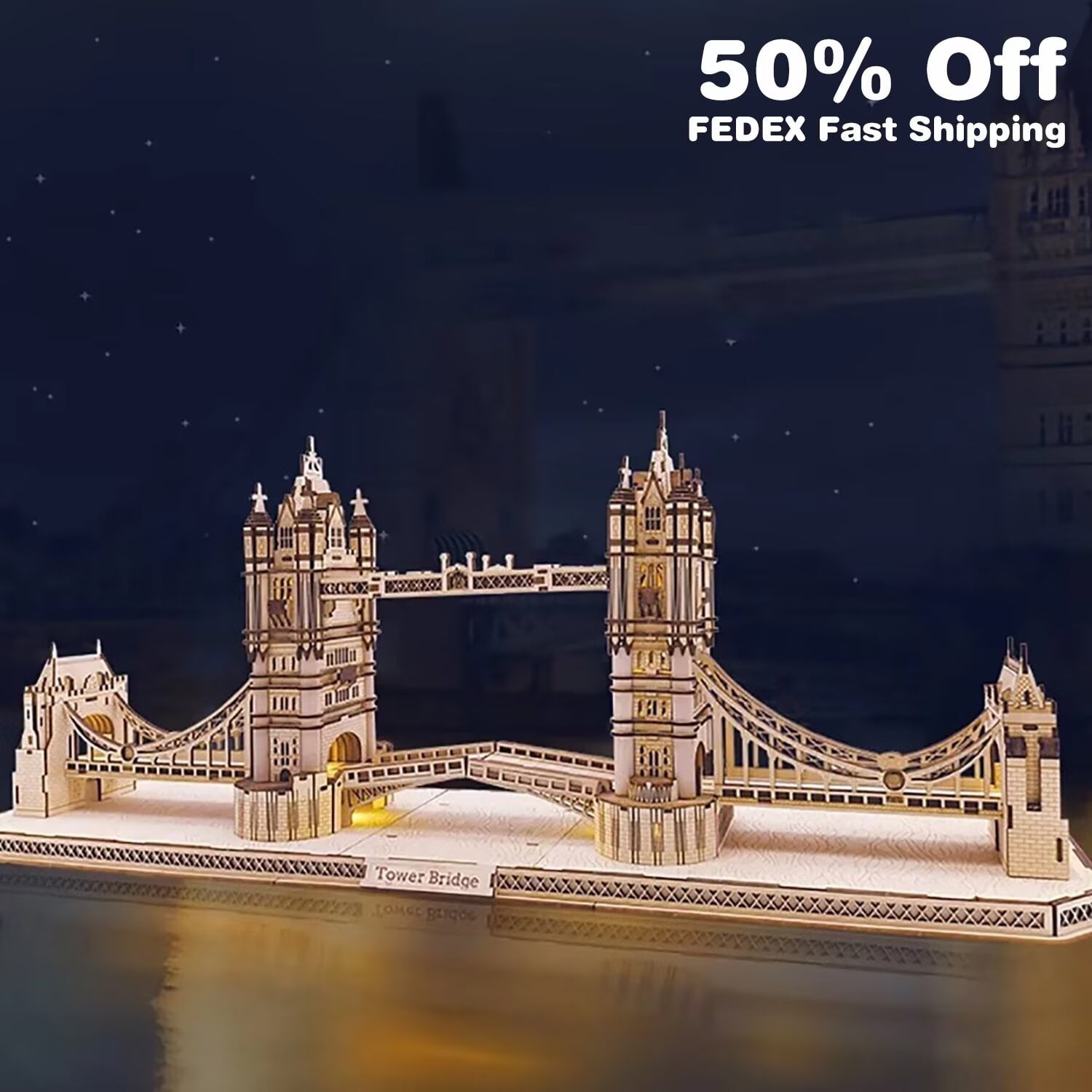 Building Block Tower Bridge, London Bridge 3D Puzzle, as Gift for ...