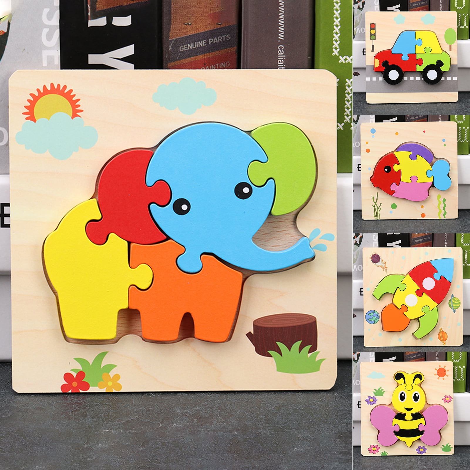 Building Block Toys Three-dimensional Intellectual Development Fall ...