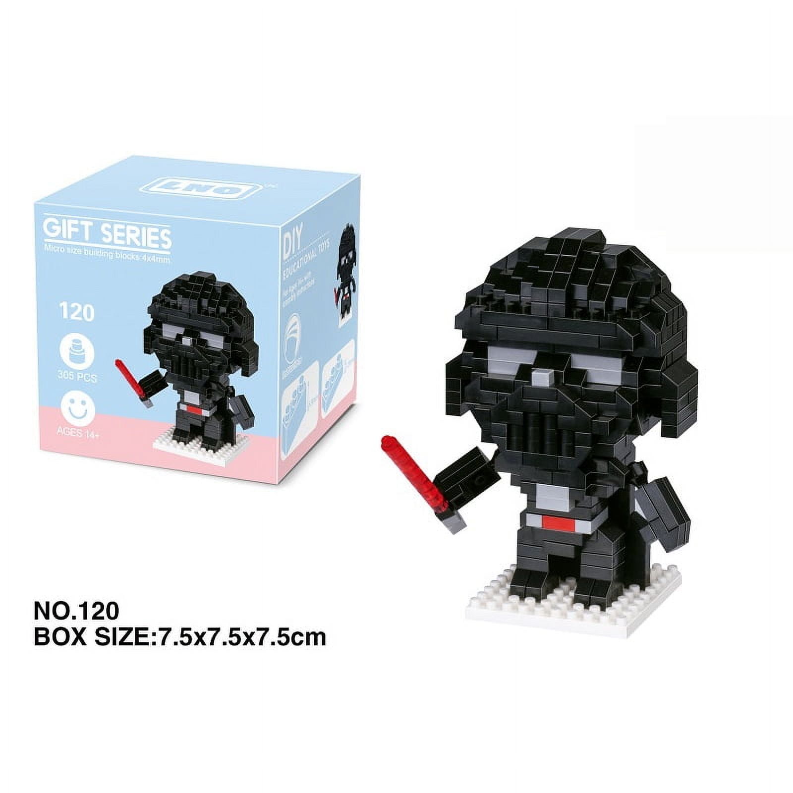 Building Blocks Anime Master Yoda Bricks Cartoon Action Figures Heads ...