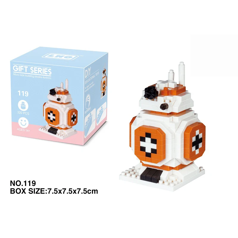 Building Blocks Anime Master Yoda Bricks Cartoon Action Figures Heads ...