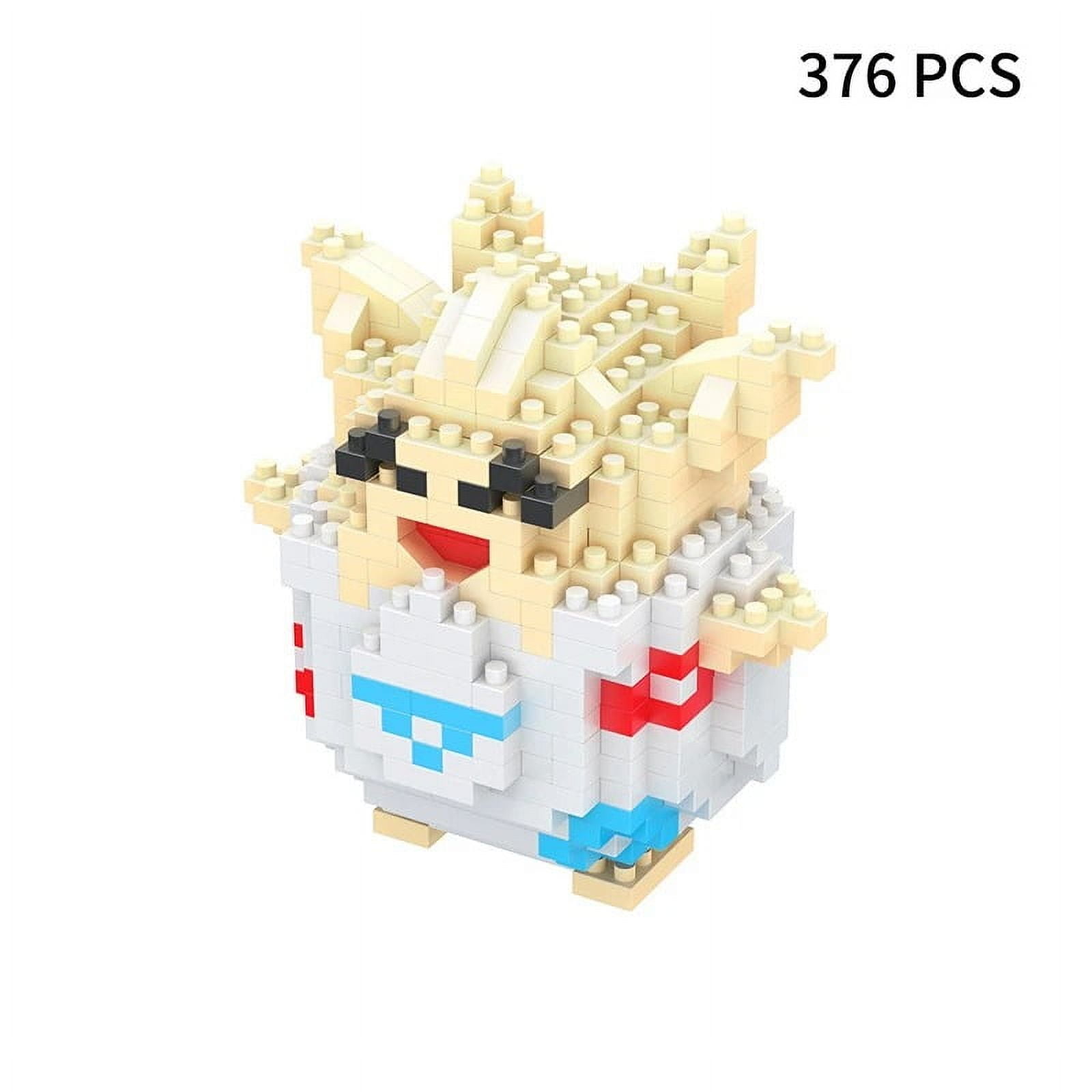 Building Blocks Assembly Anime Picachu Charizard Doll Blastoise ...