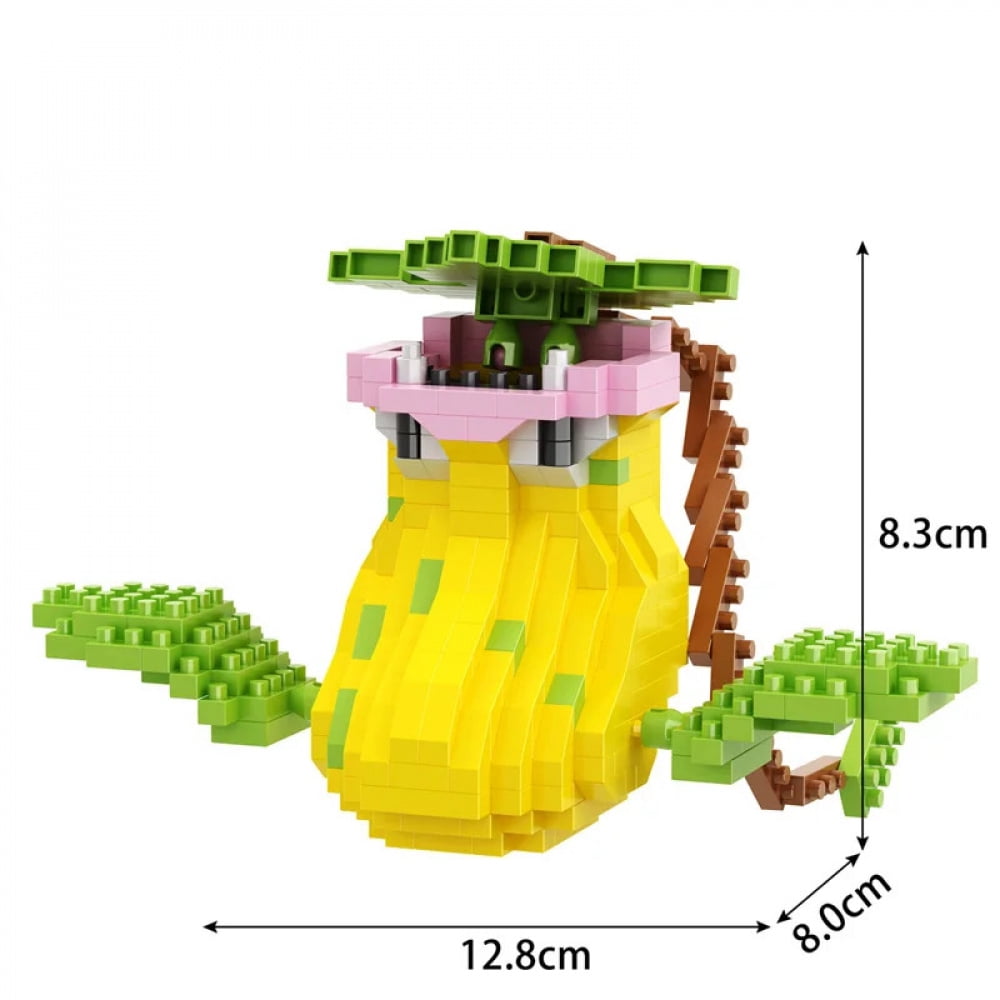 Building Blocks Assembly Anime Picachu Charizard Doll Blastoise ...