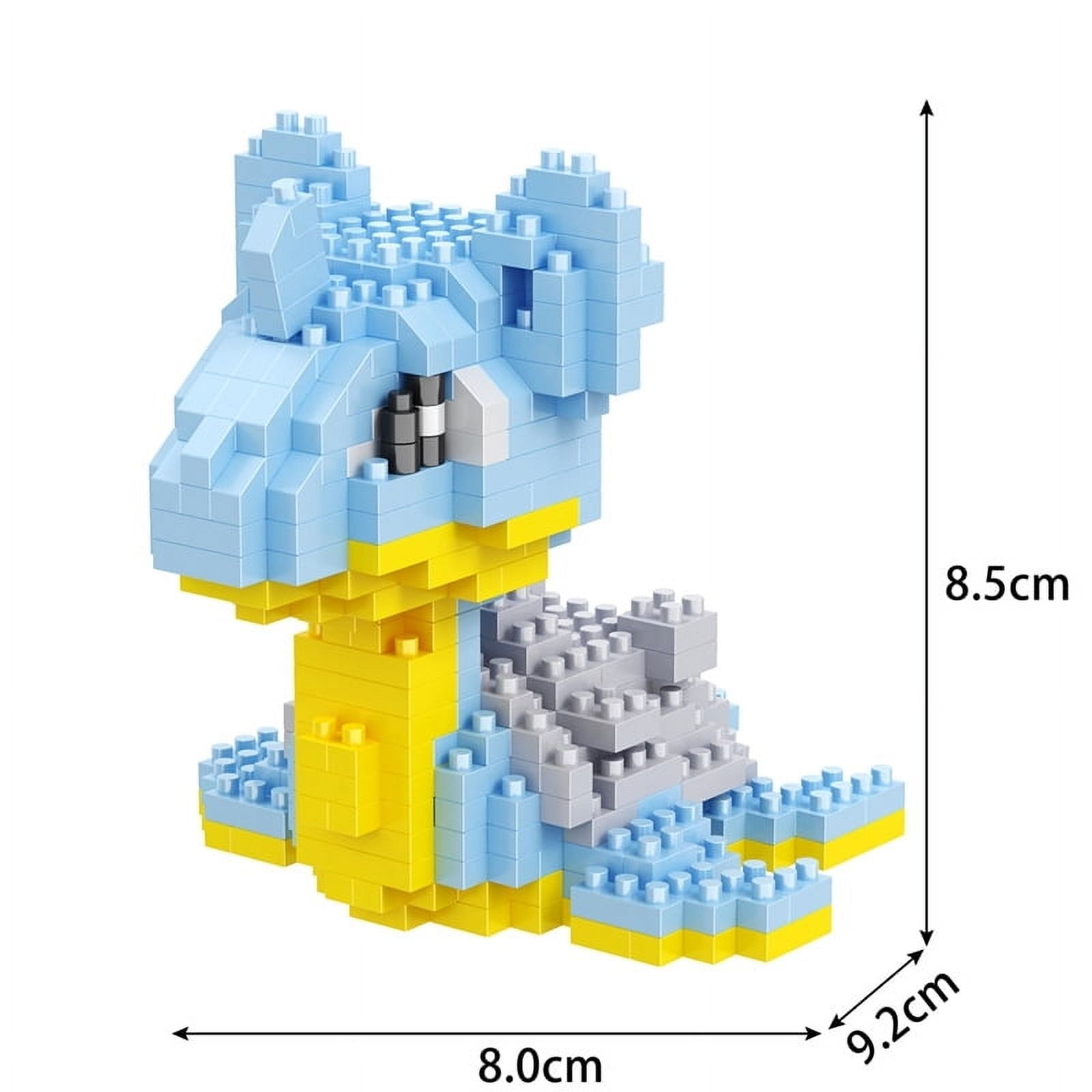 Building Blocks Assembly Anime Picachu Charizard Doll Blastoise ...