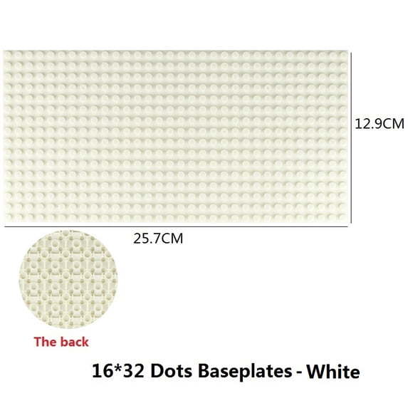 Building Blocks Baseplate 32*32 16x32 Dots Double Sided Base Plate ...
