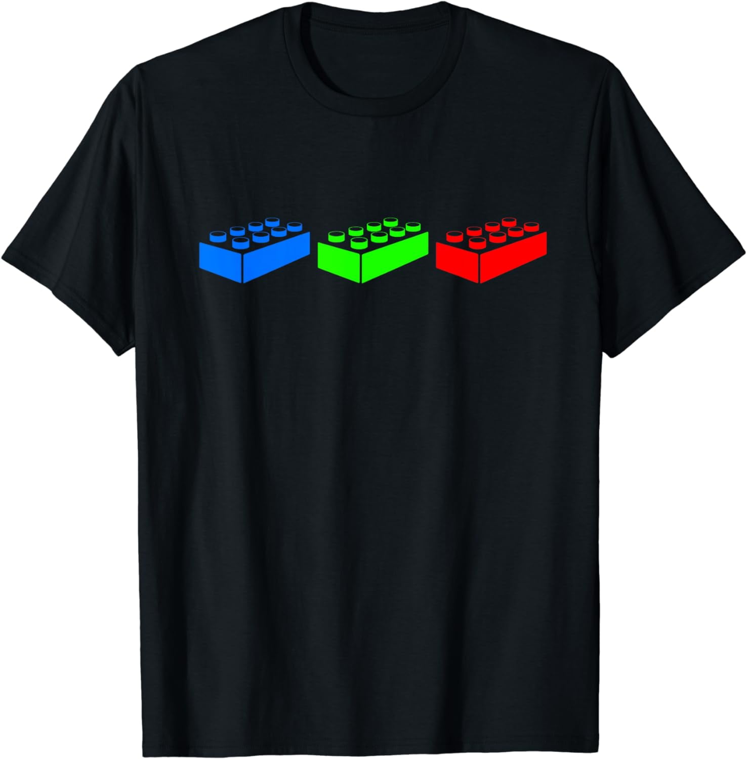 Building Blocks Bricks Master Builder Engineer Construction T-Shirt ...