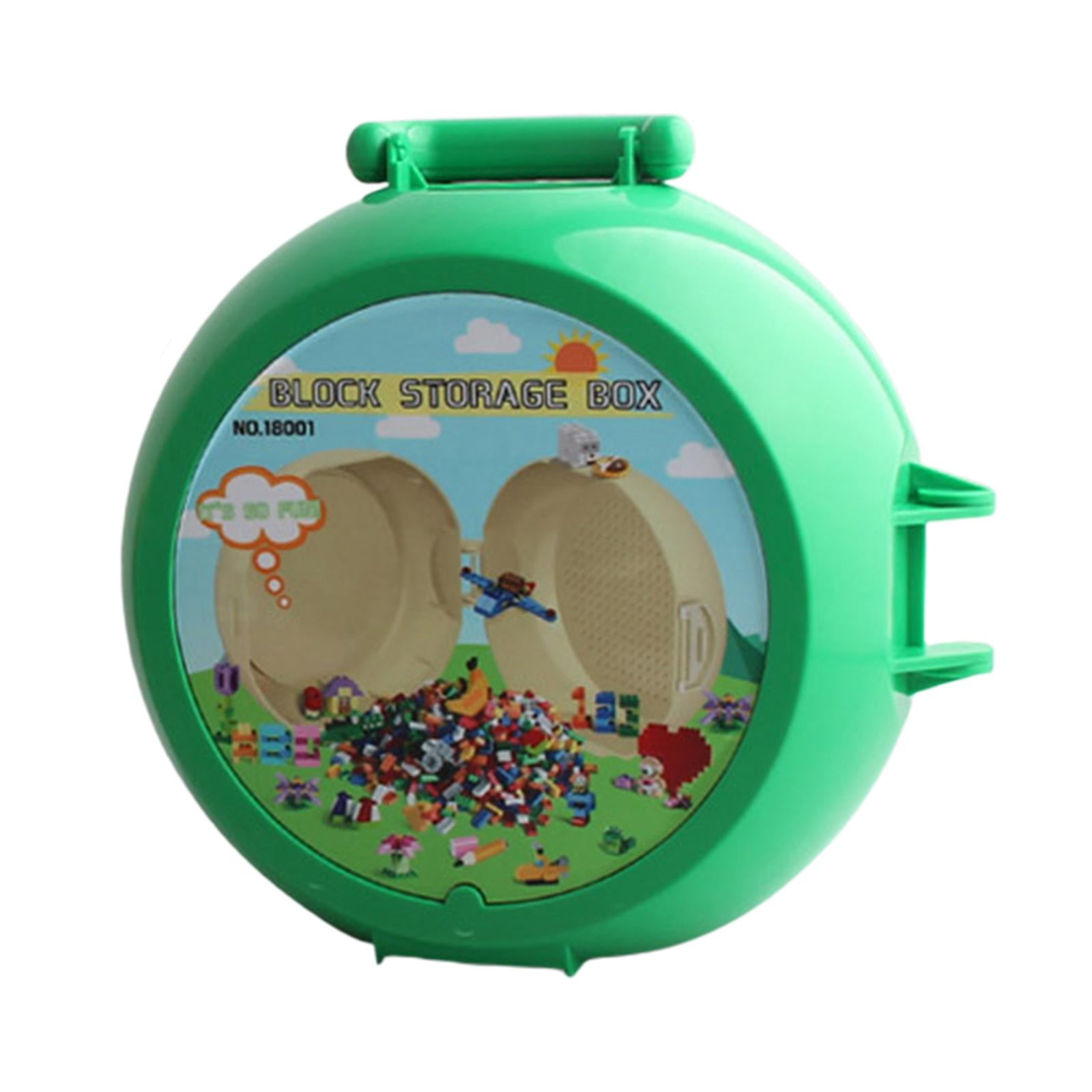 Building Blocks Bricks Toy Storage Carrying Case Organizer with Display ...