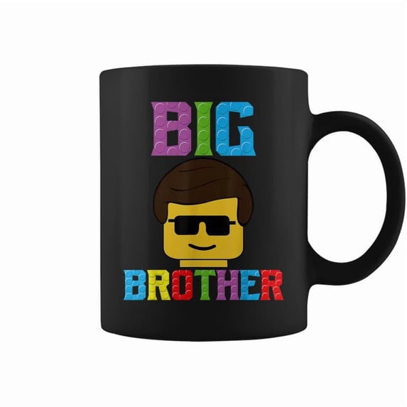 Building Blocks Brother Master Builder Boys Matching Family Coffee Mugs ...