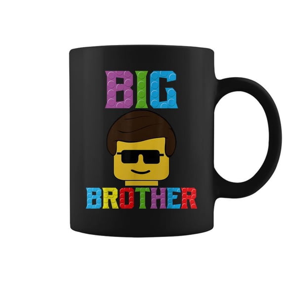 Building Blocks Brother Master Builder Boys Matching Family Coffee Mugs ...