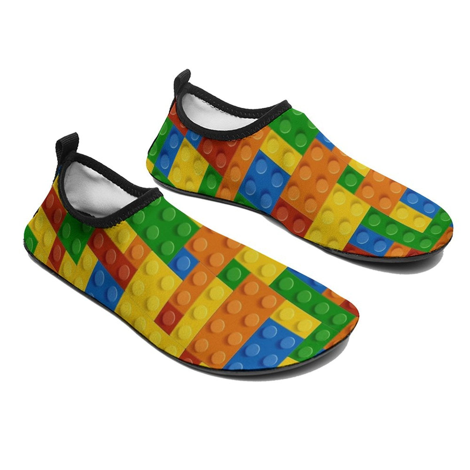 Building Blocks Construction Brick Water Shoes Beach Slip-on Shoes for ...