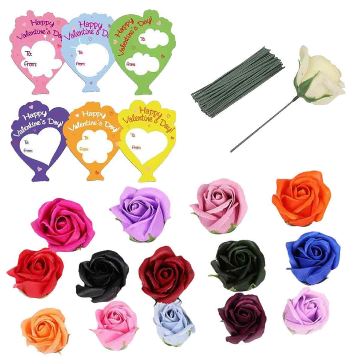 Building Blocks Gifts for Kids - Flower Heart Building Blocks with Gift ...