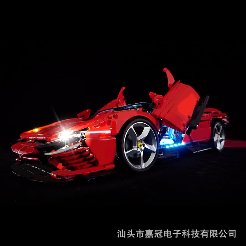 Building Blocks Lighting Kit Compatible with LEGO 42143 Ferrari Daytona ...